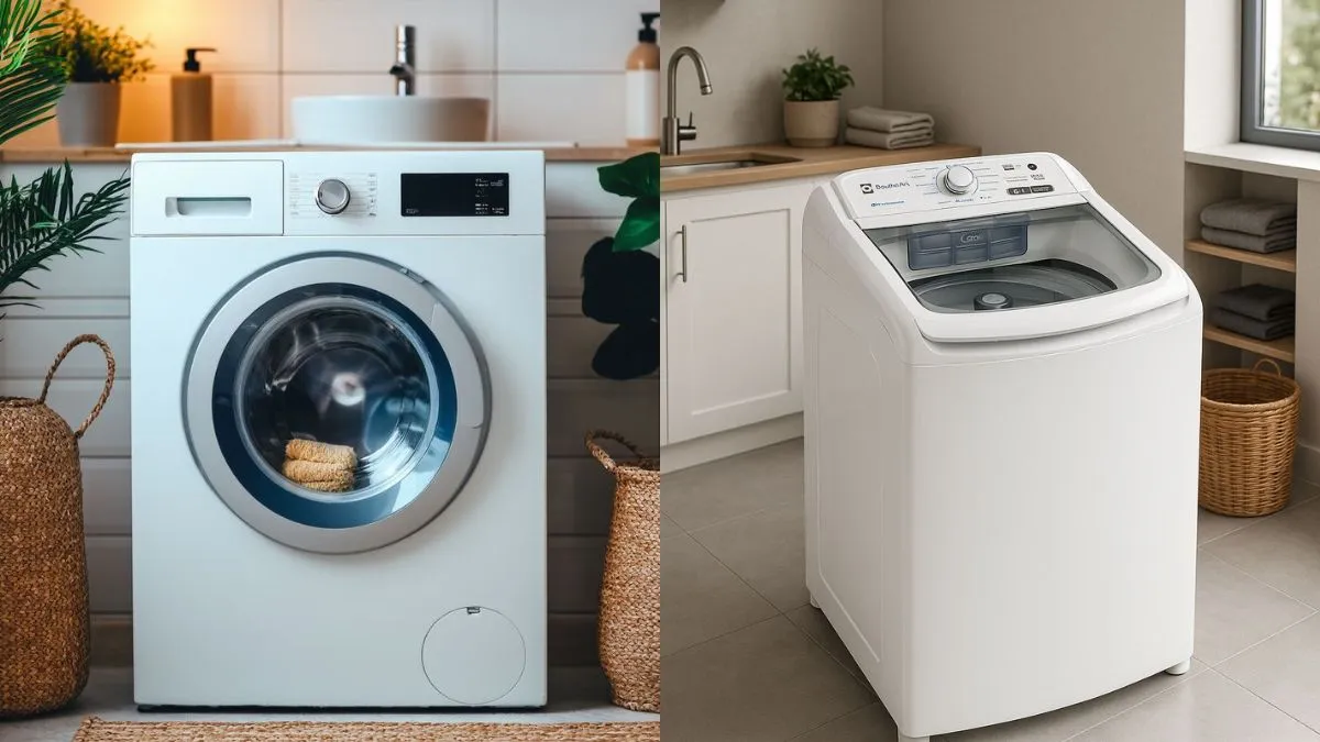 Dryer वाली Fully Automatic Washing Machine से कपड़े धोने और सुखाने का ...