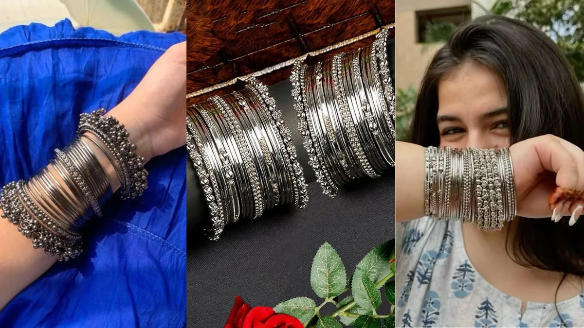 कलाई पर खूब जचेंगी ये Silver Bangles, ट्रेडिशनल लुक में आएगा निखार