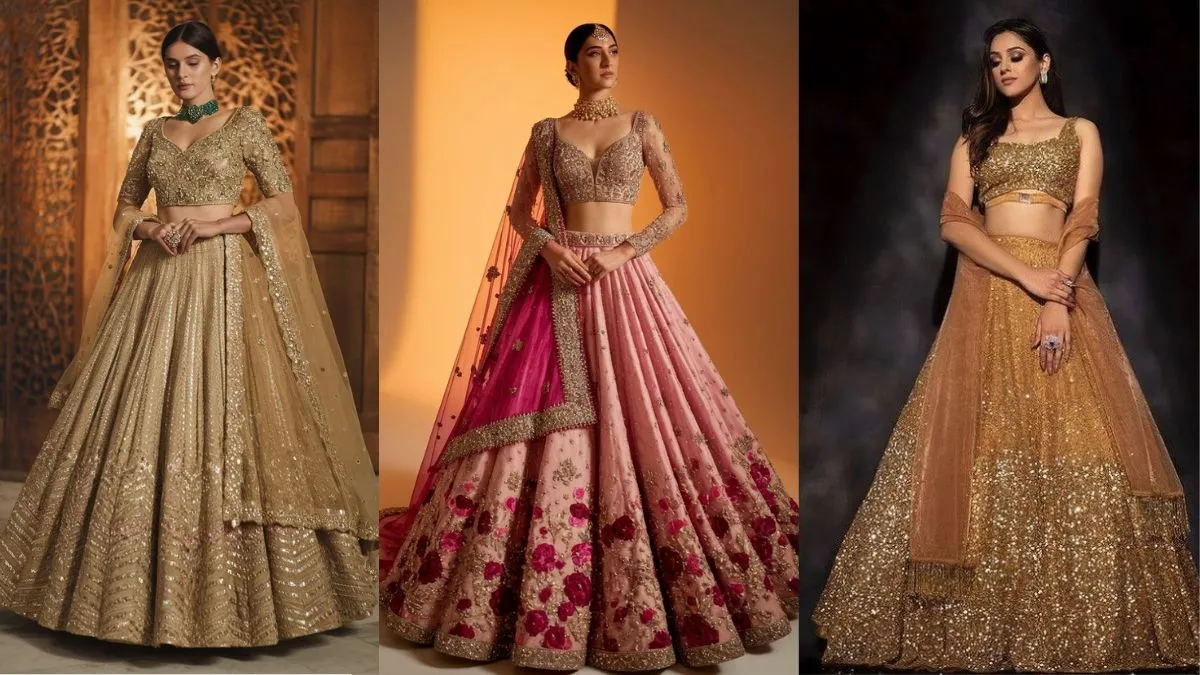 Reception के लिए ये हैं 5 किफायती Lehenga जो आपको दीवाना बना देंगे!