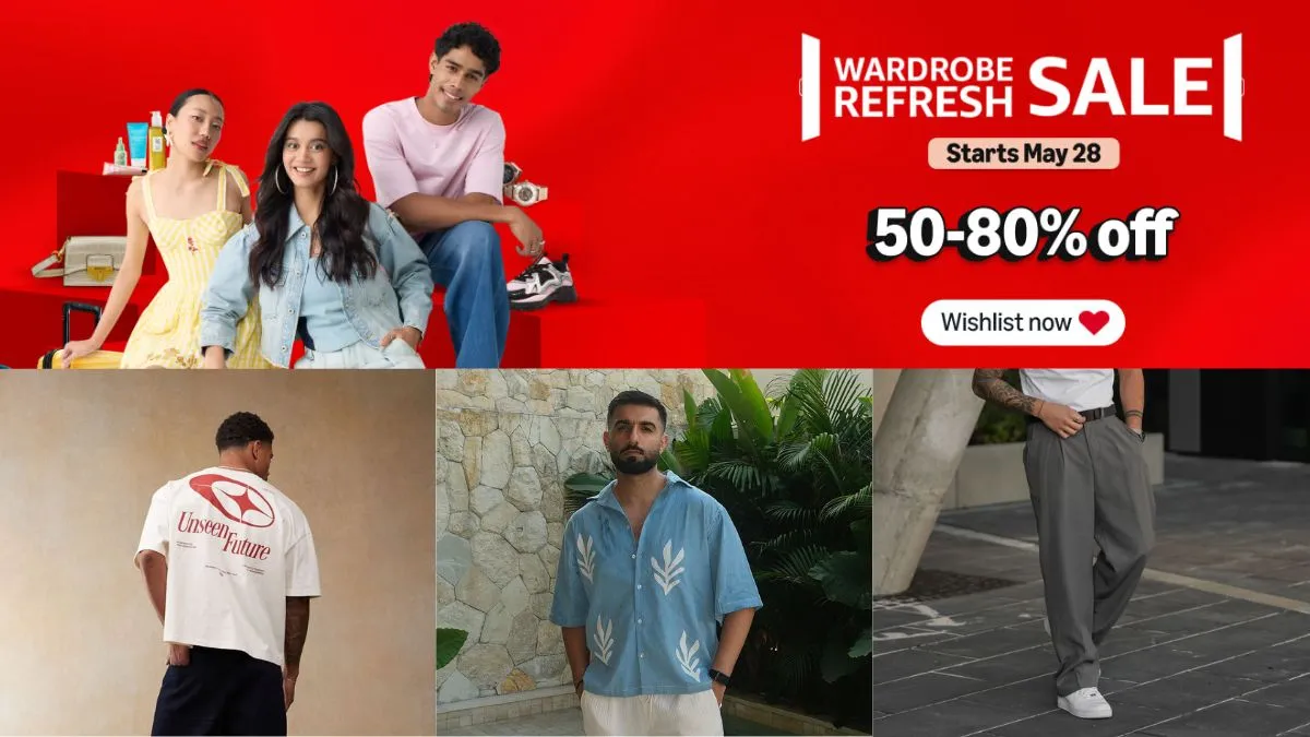 28 मई से शुरु Amazon Wardrobe Refresh Sale 2026 में चेकआउट करें Men’s ...