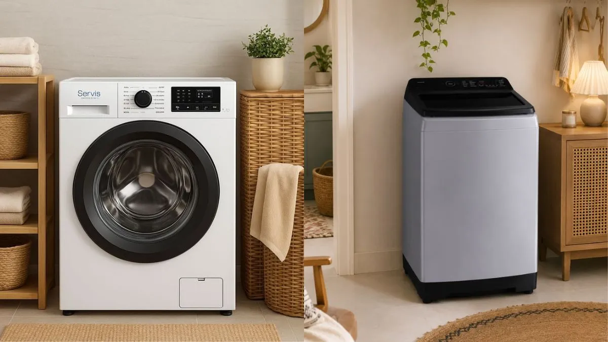 9KG की क्षमता वाली Washing Machine ढेरों कपड़ों की करेंगी मिनटों में ...