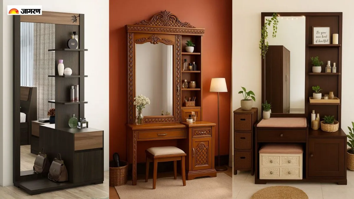 लेटेस्ट Dressing Table Designs में सिर्फ स्टोरेज नहीं, मिलेगा खास अंदाज!