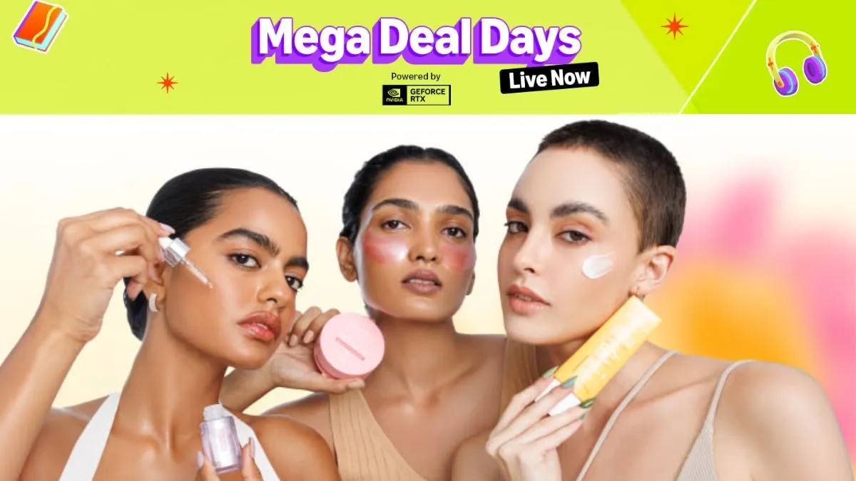 Amazon Mega Deal Days में ब्यूटी प्रोडक्ट्स पर आई ऑफर्स की बाढ! मिल रहा ...
