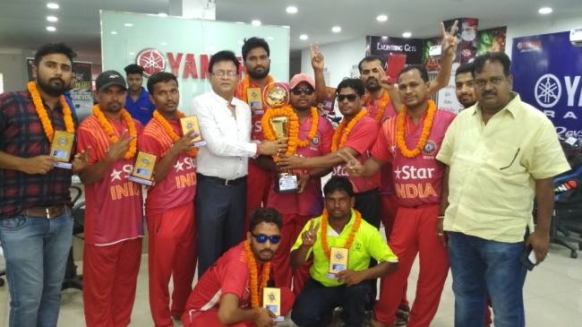 दिव्यांग क्रिकेट टीम राष्ट्रीय चैंपियनशिप में बना उप विजेता