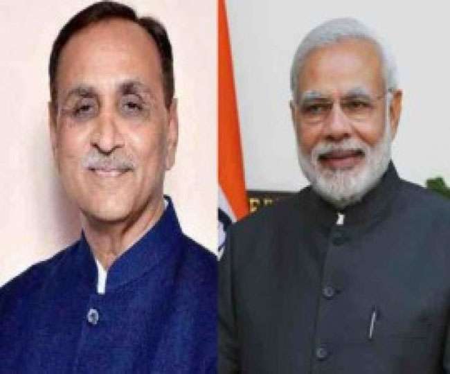पीएम मोदी ने गुजरात के सीएम विजय रूपाणी को दी जन्मदिन की बधाई