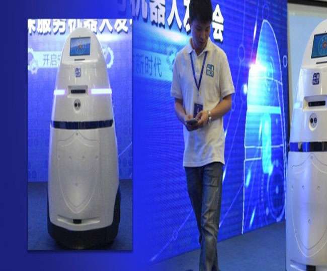 संदिग्ध व्यक्ति को देखते ही उसे पहचान सकेगा ये रोबोट - China made a ...