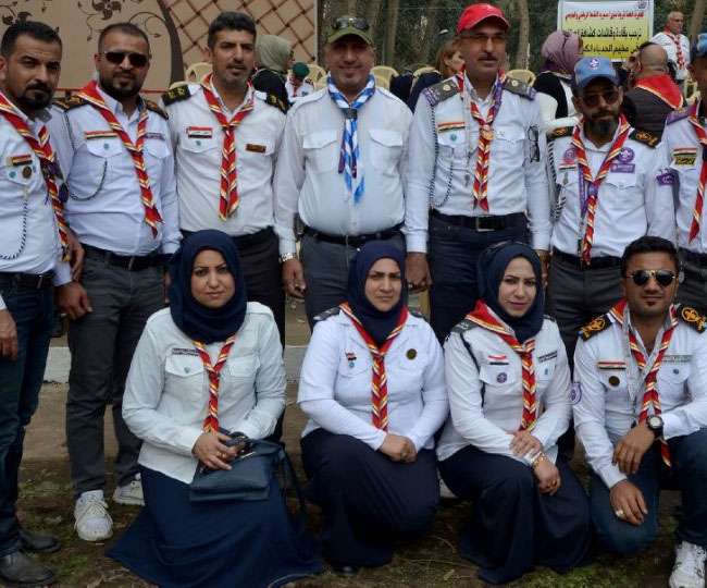 इराक के स्काउट्स ने पूर्व जिहादी गढ़ मोसुल में की वापसी, दे रहे शांति ...