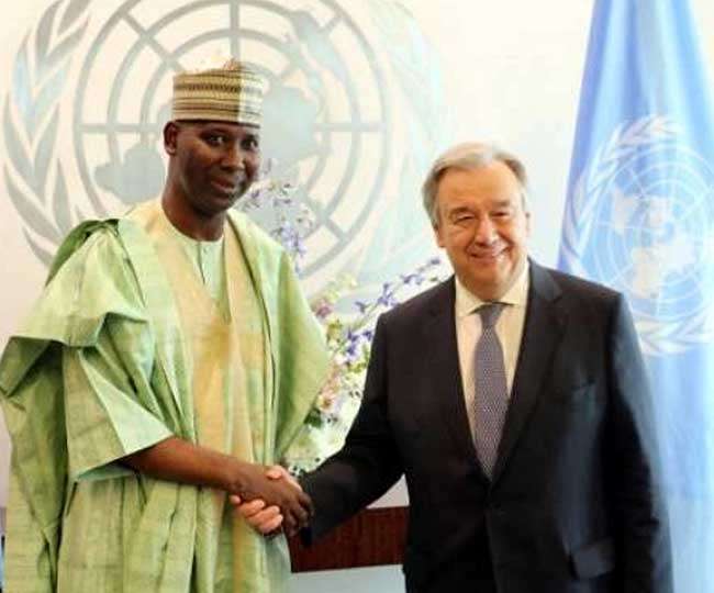 नाइजीरिया के मुहम्मद बंदे बने यूएन महासभा के अध्यक्ष, भुखमरी मिटाने के ...