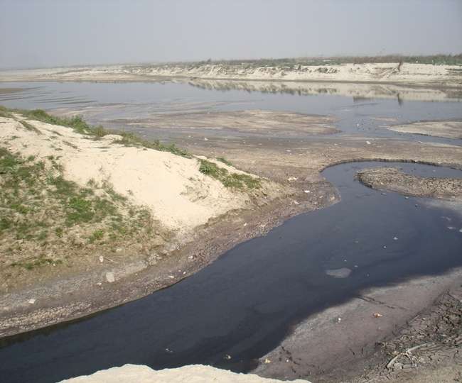 कानपुर में प्रदूषण से 'छटपटा' रहीं गंगा