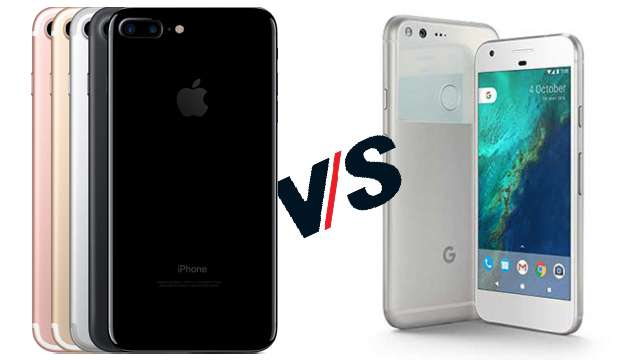 Google Pixel और iPhone7 के बीच कड़ी टक्कर, जानें दोनों में से कौन सा फोन है ज्यादा दमदार