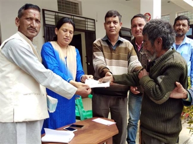 आर्थिक रूप से कमजोर लोगों की होगी मदद - Financially weak people will help