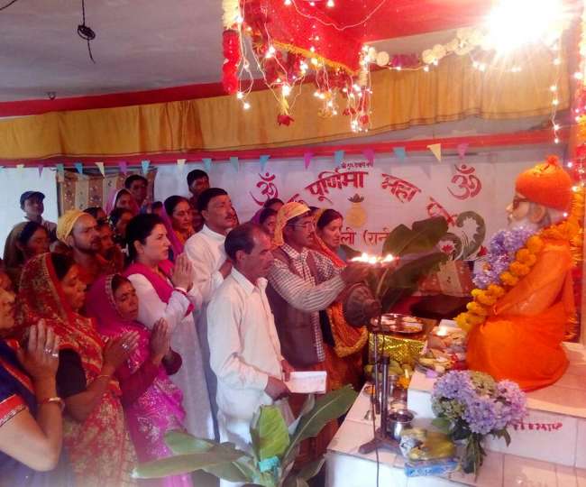 घटघटेश्वरी मंदिर पिलखोली में किए गए विभिन्न धार्मिक अनुष्ठान