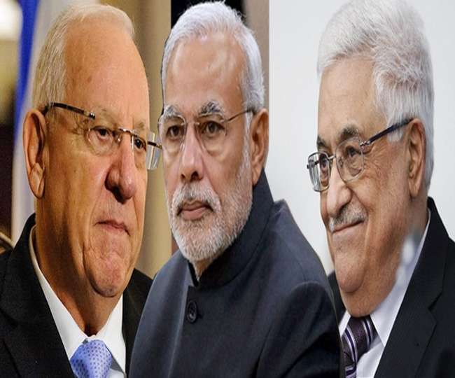 इजरायल से विवाद सुलझाने को लेकर भारत पर टिकी है फिलिस्‍तीन की नजरें