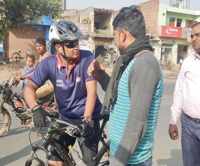 साइकिल वाले IPS ने आज भी दिखाया एक्‍शन, जानिए क्‍या रहती है दिनचर्या ...