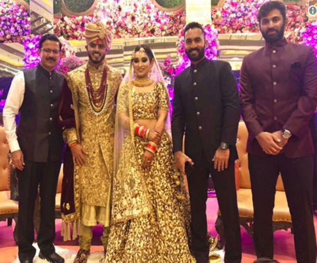 विवाह के बंधन में बंधे दिल्ली के क्रिकेटर नीतीश राणा, केकेआर ने ट्वीट ...