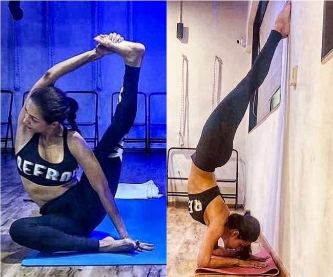 International Yoga day 2019: Malaika Arora के ये Yoga Poses आपके लिए हैं Challenge ...