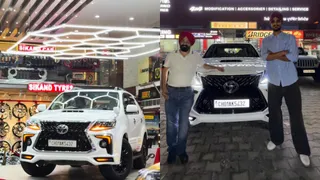 अर्शदीप सिंह ने Toyota Fortuner को दिया का नया अवतार, Lexus किट के साथ ...