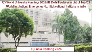 QS Asia Ranking 2026: क्यूएस एशिया रैंकिंग टॉप 100 में भारत के IIT, DU ...