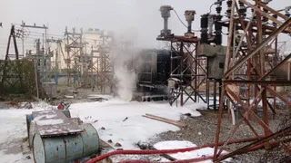 बक्सर में पावर सब स्टेशन के ट्रांसफार्मर में आग, लाखों का नुकसान; कई ...