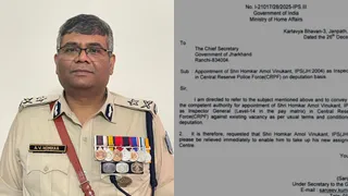 CRPF में IG बनेंगे आईपीएस अमोल वीनुकांत होमकर, गृह मंत्रालय ने हेमंत ...