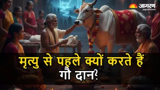 मृत्यु से पहले गौ दान क्यों किया जाता है ? गरुड़ पुराण में छिपा है कारण ...