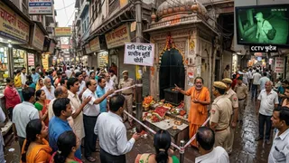 चांदनी चौक के प्राचीन मंदिर से शनि महाराज की मूर्ति चोरी, इलाके में मची ...