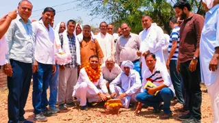 बहादुरगढ़ के बराही में विधायक राजेश जून ने 12.50 लाख के विकास कार्यों ...