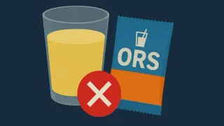 ORS से फायदे की जगह हो सकता है सेहत को नुकसान, इन बातों का ध्यान रखकर ...