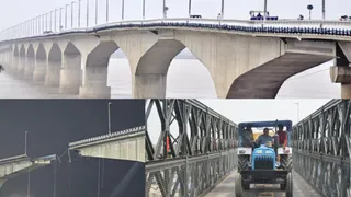 विक्रमशिला सेतु से बेली ब्रिज तक, 35 दिनों में ऐसे बदली पूरी तस्वीर ...