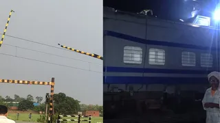 बगहा में आंधी से टूटा ओवरहेड तार, देहरादून एक्सप्रेस फंसी, रेल यातायात ...