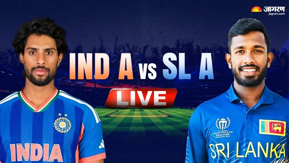 IND A vs SL A Live Score वैभव सूर्यवंशी के झटके से उभरी इंडिया ए तिलक ...
