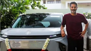 MG M9 को Prabhu Deva ने खरीदा, गाड़ी के साथ फोटो हुई वायरल - prabhu ...