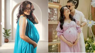 Surbhi Jyoti ने शेयर की बेटी की पहली झलक, पापा का हाथ थामे नजर आईं बेबी ...