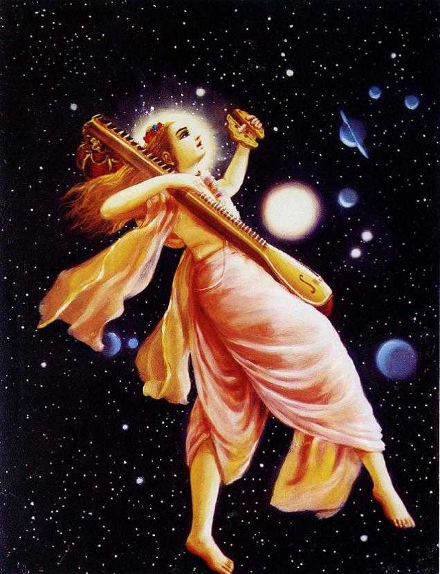 नारद जी ब्रह्मा जी के पुत्र हैं, वीणा का आविष्कार नारद जी ने ही किया था