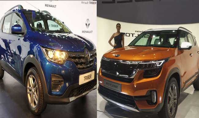 भारत की सड़कों पर आ रही हैं Kia Seltos और Renault Triber, इन खास ...