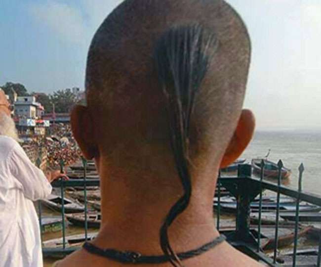 यहां महिला की नही पंडित जी की कट गयी चोटी