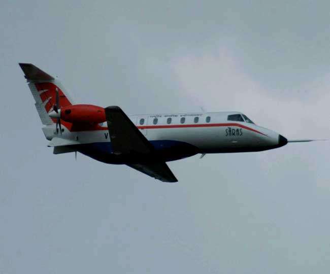 स्वदेशी मालवाहक विमान 'सारस' ने भरी दूसरी सफल परीक्षण उड़ान