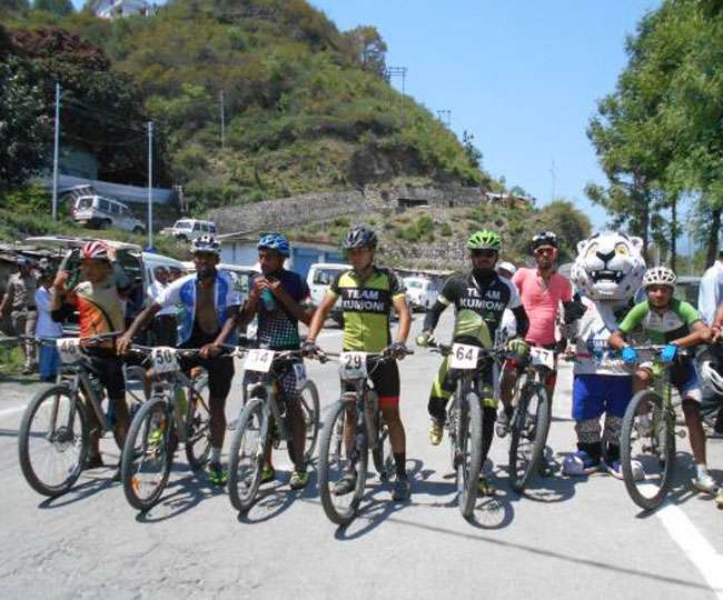 माउंटेन बाइकिंग चैलेंज में दिखा पहाड़ का एडवेंचर रुद्रप्रयाग से टिहरी ...