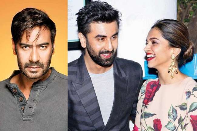 Ajay Devgn करेंगे Ranbir Kapoor और Deepika Padukone के 'प्यार का ... Ajay Devgn करेंगे Ranbir Kapoor और Deepika Padukone के 'प्यार का ...