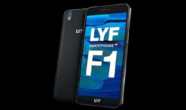 जिओ सिम के साथ Lyf F1 स्मार्टफोन लांच मुफ्त मिलेगा 3000 रुपये का ...
