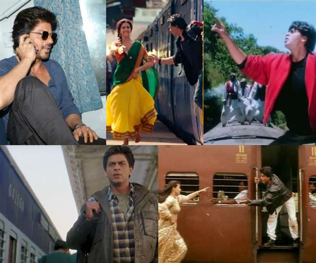1998 से 2017, तस्वीरों में देखिये ट्रेन से शाहरुख़ ख़ान का फ़िल्मी ...