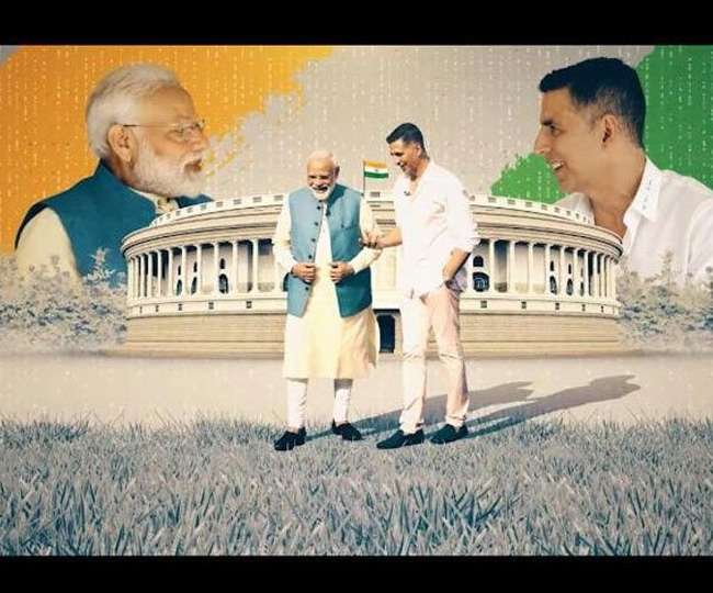 VIDEO PM Modi Interview by Akshay ममता दीदी चुनती हैं कुर्ते शेख हसीना ...