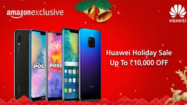 Huawei Holiday Sale: स्मार्टफोन्स पर मिल रहा है 15000 रुपये तक का ...