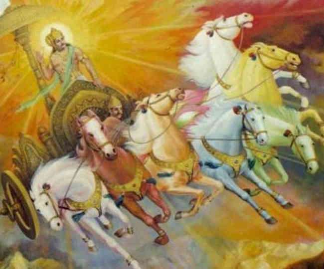 सूर्य देव अपने रथ पर रोज करते हैं इक्यावन लाख योजन की यात्रा - Know ...