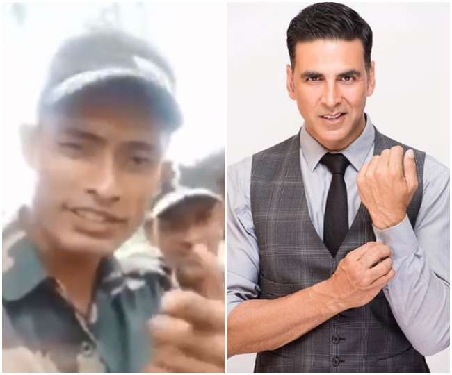 Akshay Kumar ने शेयर किया सैनिकों का वीडियो, जवान बोल रहे-'... तूने शेर ...