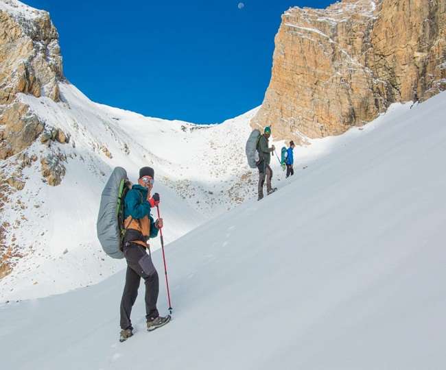 लद्दाख के ट्रैक के समान है उच्च हिमालय में पांच हजार मीटर की ऊंचाई पर ...