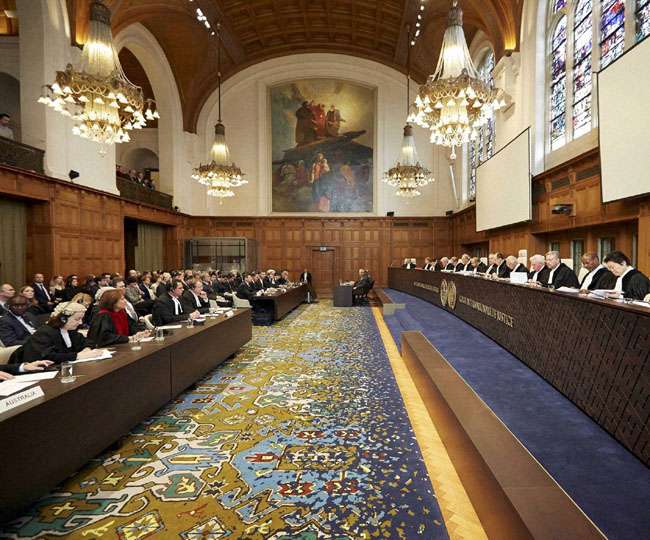 ICJ में ईरान पर फिर से लागू अमेरिकी प्रतिबंध मामले पर सुनवार्इ आज