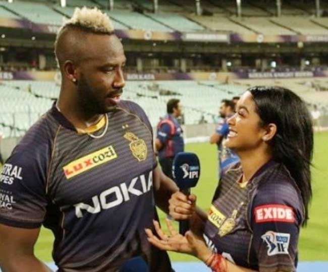 IPL 2019: जब मॉडल पत्नी ने लिया रसेल का इंटरव्यू, फिर खुला तूफानी ...