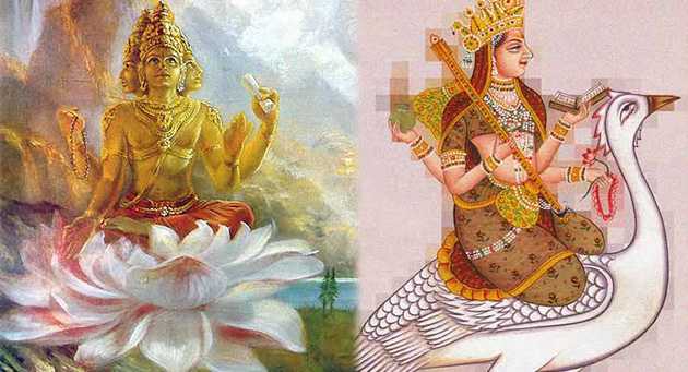 संगीत की उत्पत्ति ब्रह्मा द्वारा हुई