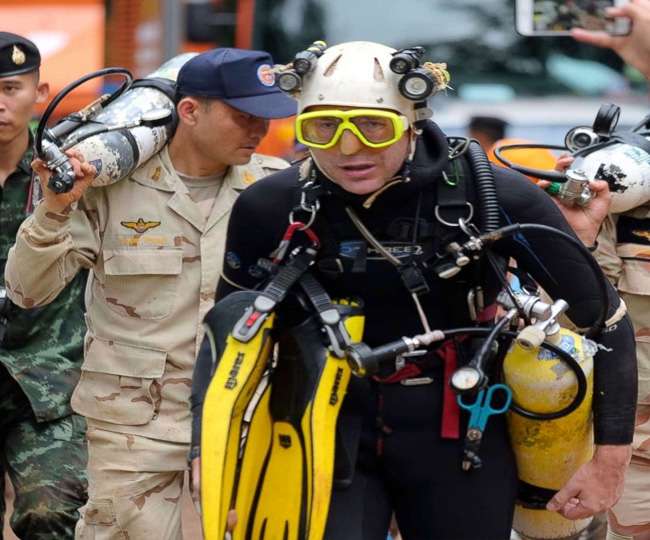 थाईलैंड की गुफा से खिलाड़ि‍यों को निकालने वाले ब्रिटिश गोताखोर होंगे ...